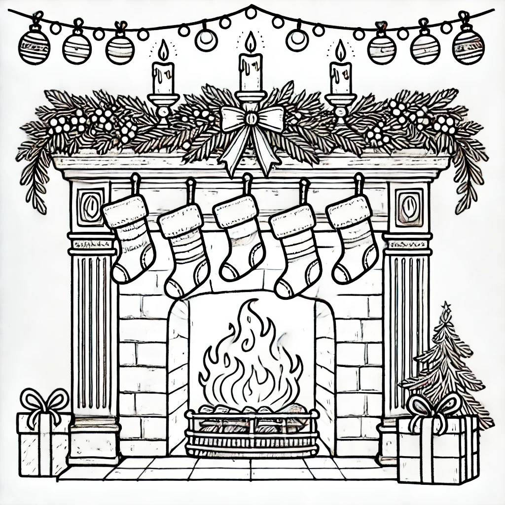 Christmas Drawings to Print – Creative Holiday Art Ideas